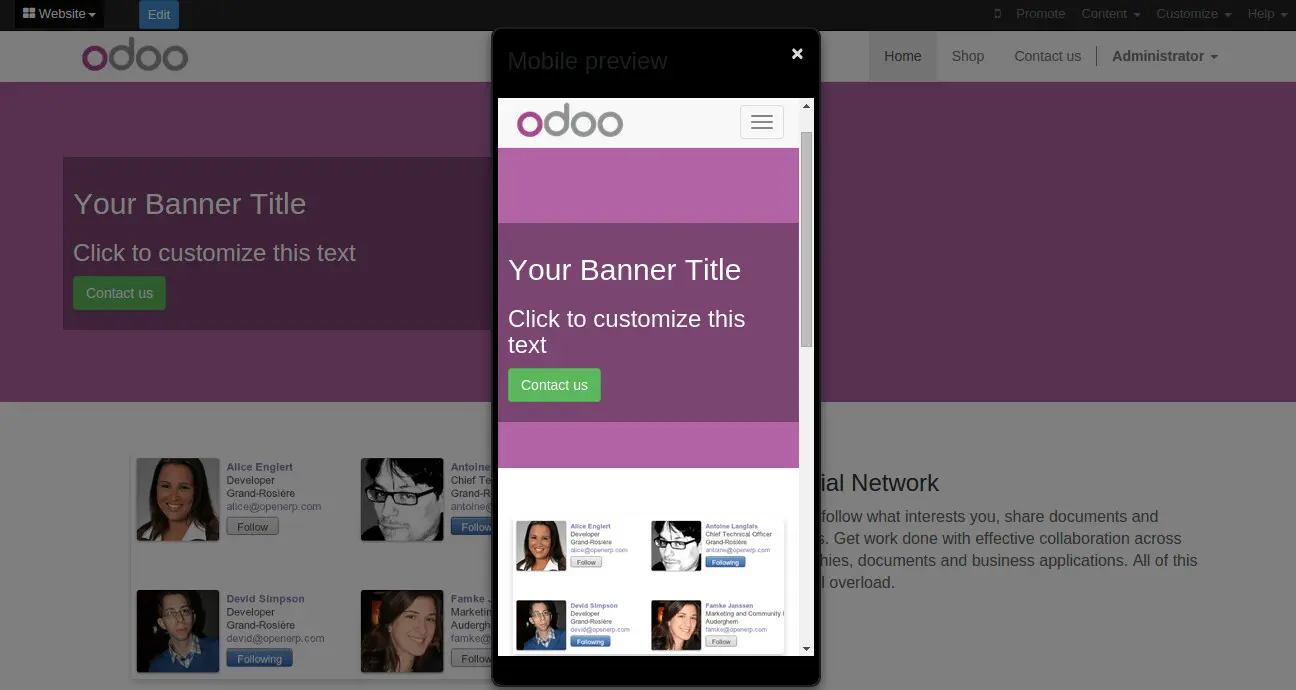 Odoo Website Builder: Simple Way to Build Your Excellent Web